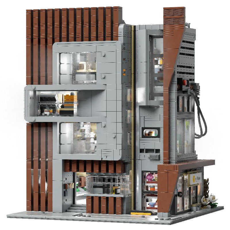 Diorama pantasy retro collection 85041 architecture firm 3427pcs 30cm ...