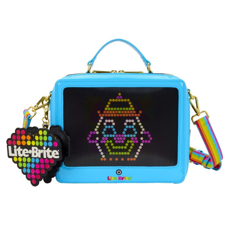 Sac à main loungefly hasbro retro lenticular magic light lite brite ...