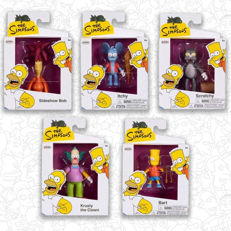Figurine kami arts the simpsons jakks pacific asst figs 6,3cm wave 2 ...