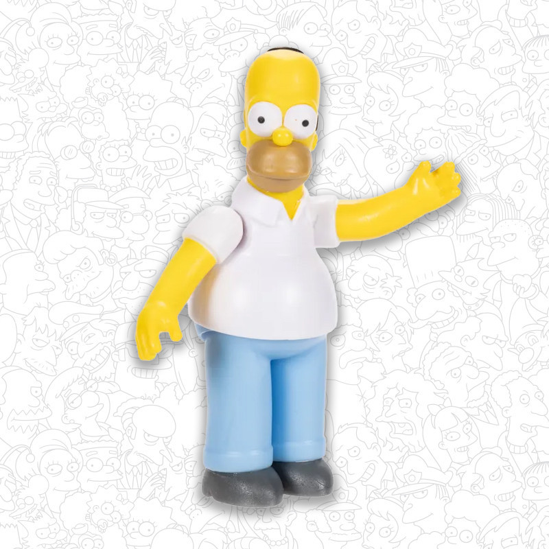 Figurine jakks pacific the simpsons asst figs 6,3cm wave 1 8pcs - préco ...