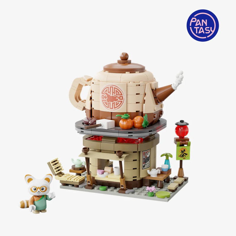 Diorama pantasy kung fu panda shifu’s tea house 15cm - préco janvier ...