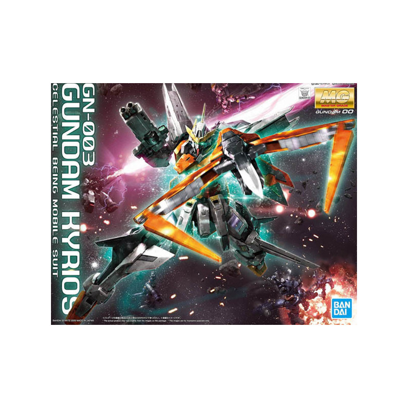 Mg 1/100 master grade bandai hobby gundam gunpla oo kyrios - préco ...
